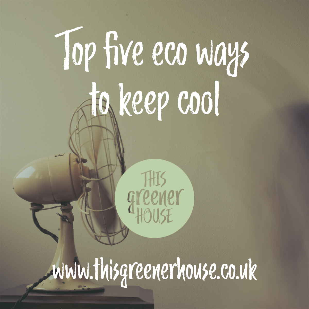 Top five eco ways to keep cool - This Greener House